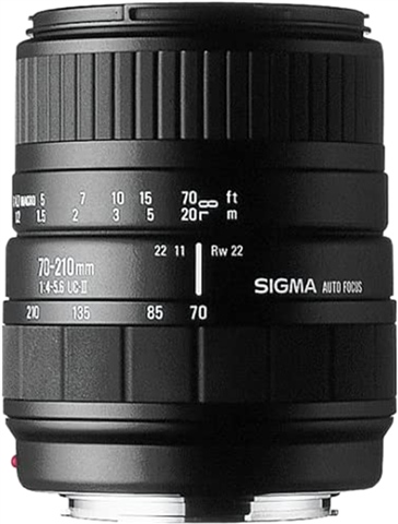 Sigma 70-210mm 1:4-5.6 UC Zoom Lens (Canon) - CeX (AU): - Buy, Sell, Donate